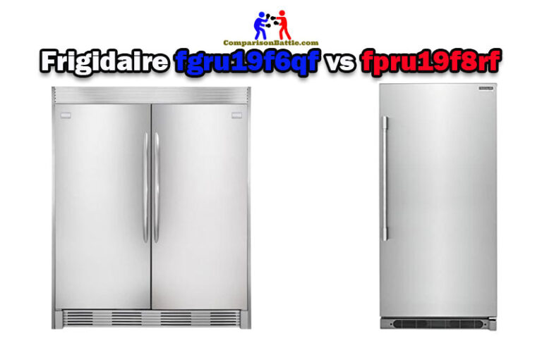 Frigidaire FGRU19f6QF vs FPRU19f8RF: Which Professional Stainless Steel Freezerless Refrigerator ...